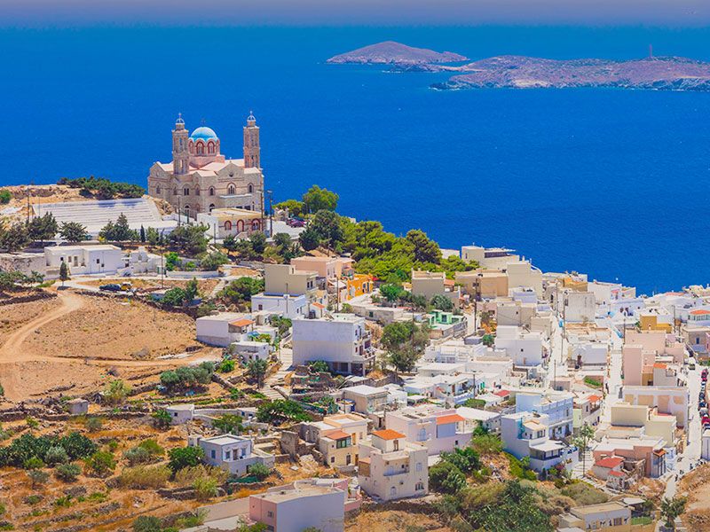 Syros sailing & boat tours, itineraries, ports, coasts, bays - BoatTheGlobe
