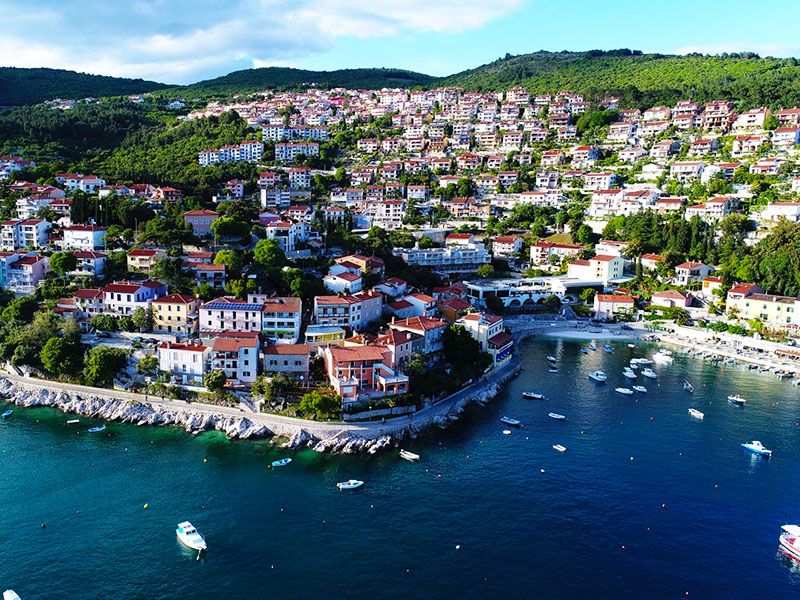 Rabac sailing holidays, itineraries, ports, coasts & islands - BoatTheGlobe